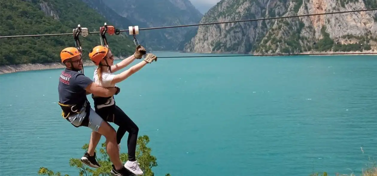 Zip line u kanjonu - Aktivan odmor i Avantura: Rafting, Planinarenje ...